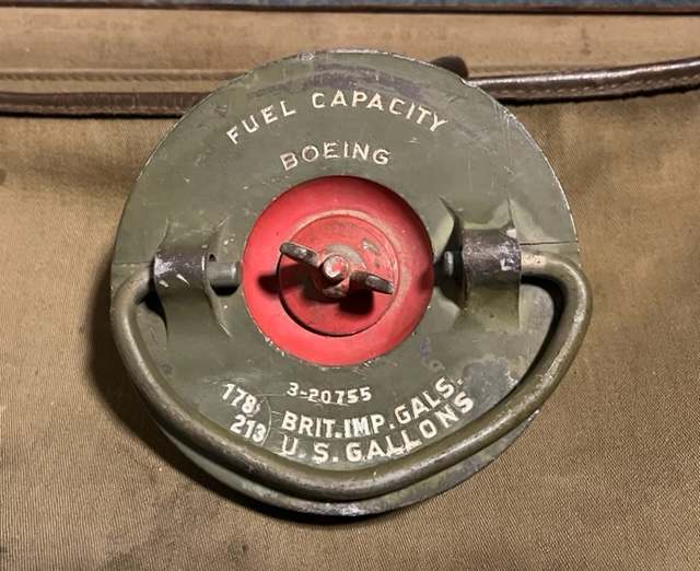 WWII U. S. Army Air Corps BOEING B-17 Flying Fortress Fuel Tank Cap ...
