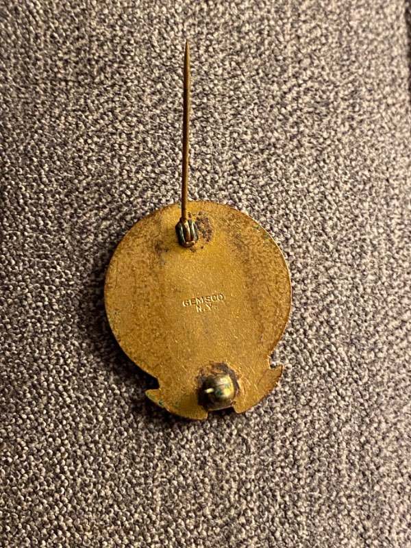 Gemsco NY pin back 101st Airborne 501st PIR DUI - WW2? - DISTINCTIVE ...