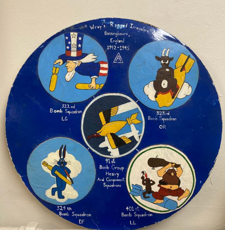 "Wray's Ragged Irregulars" 91st Bomb Group Item - GROUPINGS PAGE - U.S ...