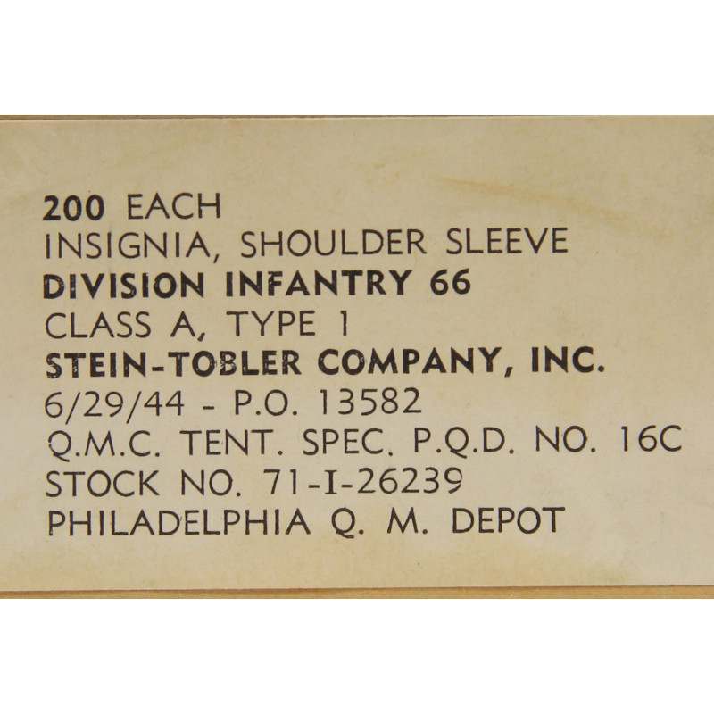 Patches and their Boxes: A Reference Thread - Page 5 - ARMY AND USAAF ...