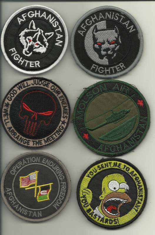 Morale patches, Afghanistan - MISCELLANEOUS / OTHER - U.S. Militaria Forum