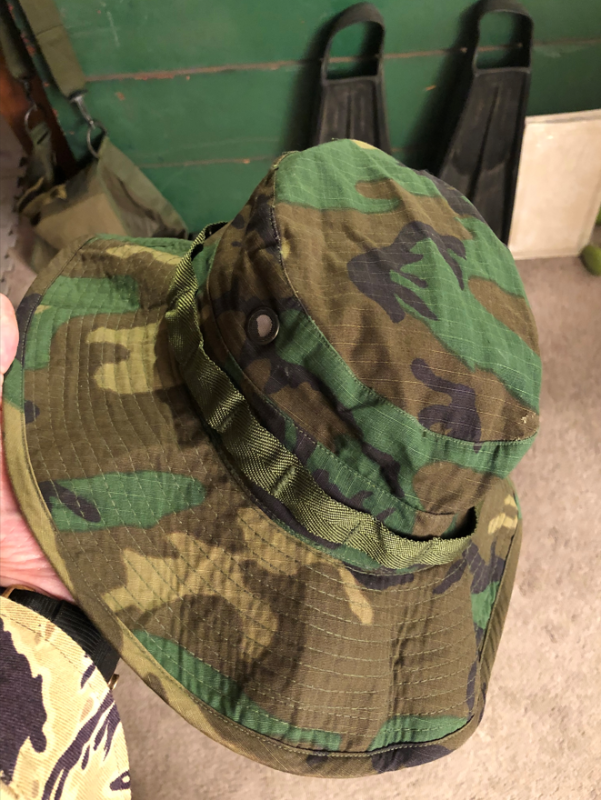 Vietnam boonie hat question - CAMOUFLAGE UNIFORMS - U.S. Militaria Forum