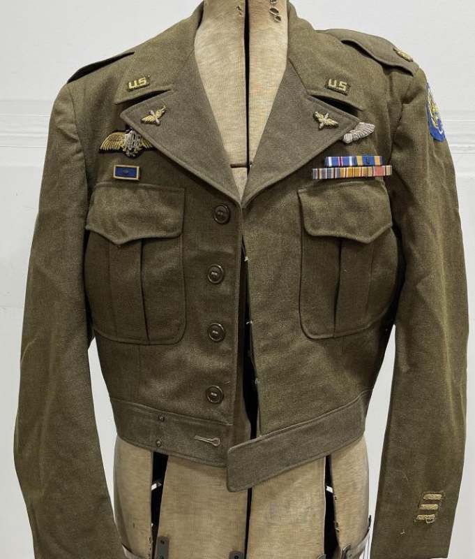 Interesting Ike Jacket to be auctioned this weekend Bullion U.S. & RCAF ...