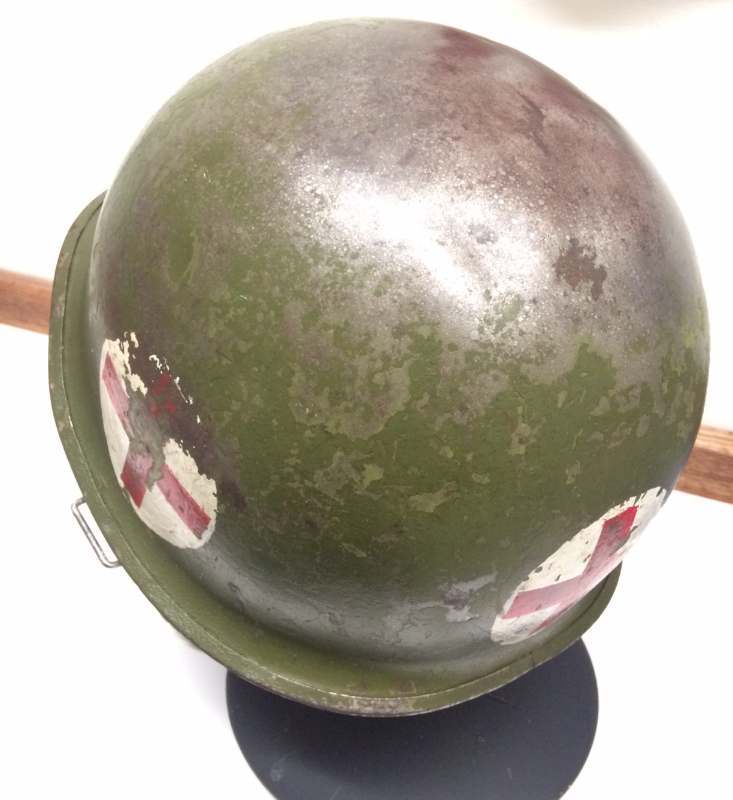 Windfall? Corpsman Helmet for $20! - CHAPLAIN & MEDIC HELMETS - U.S ...