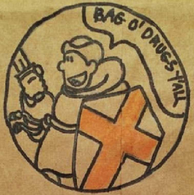 Custom Leather jacket patch made for USMF member ...... - REENACTING ...