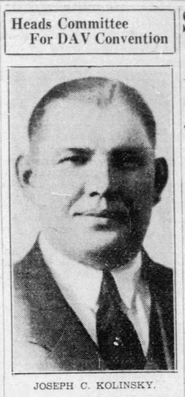 Joseph C. Kolinsky - 102nd Infantry regiment - WWI - born in ...