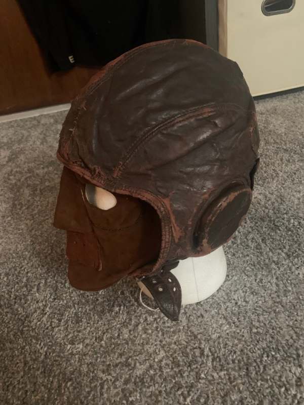 Bomber cold weather face mask(?) - FLYING HELMETS AND ACCESSORIES - U.S ...