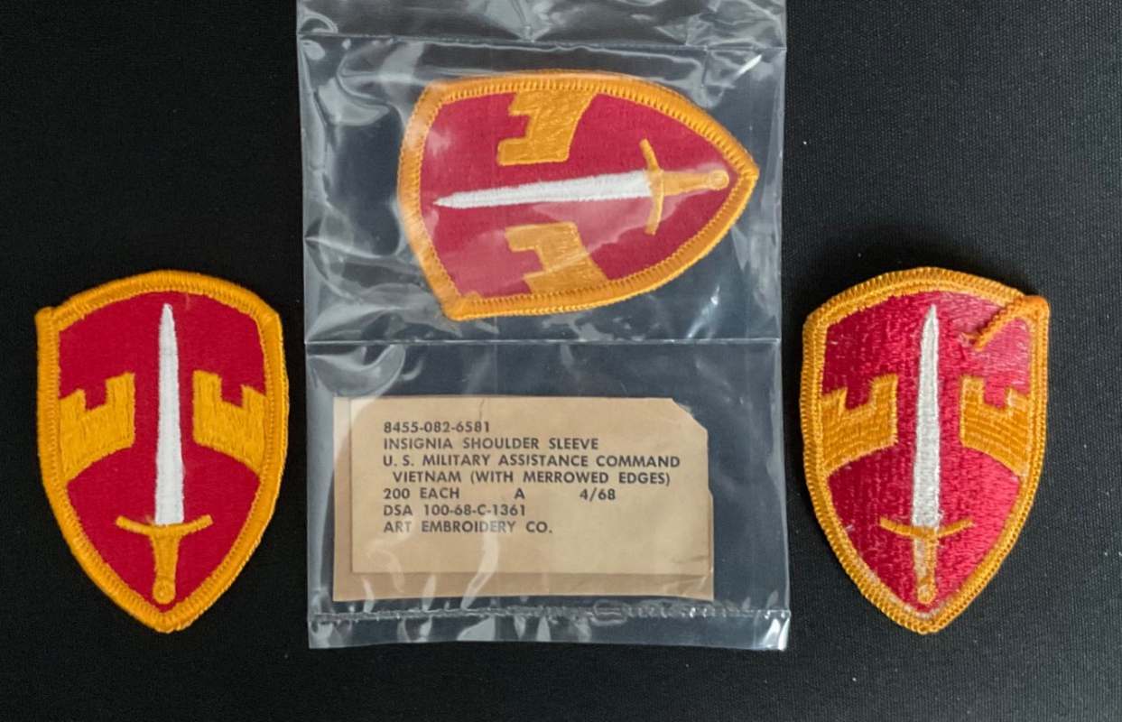 Merrowing on patches - ARMY AND USAAF - U.S. Militaria Forum