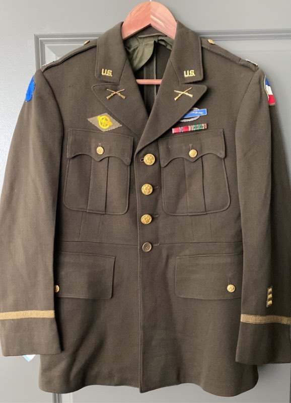 WW2 88th Div Aide ID’d Uniform - UNIFORMS - U.S. Militaria Forum