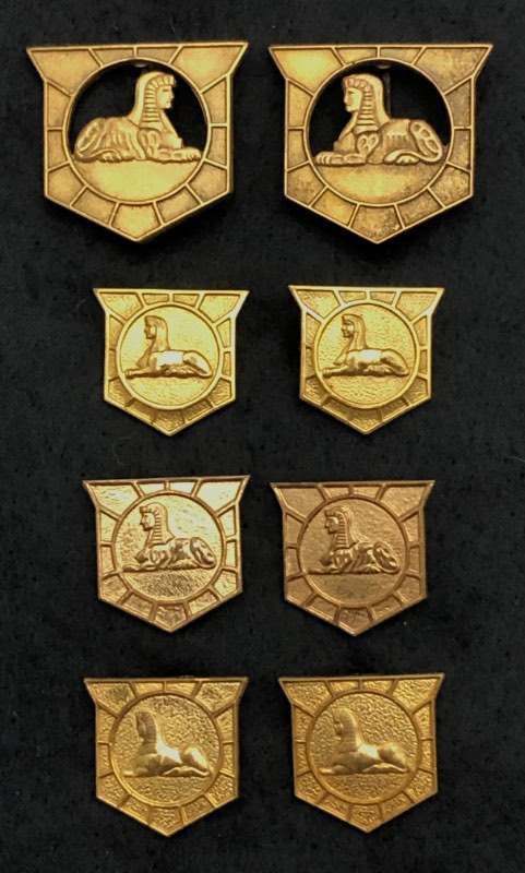 What collar insignia used by Army Intelligence officers during WW2 ...