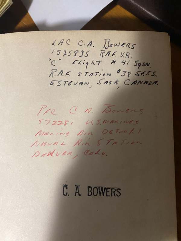 WWII Flying Books with Signatures - EPHEMERA, PHOTOGRAPHS & MILITARY ...