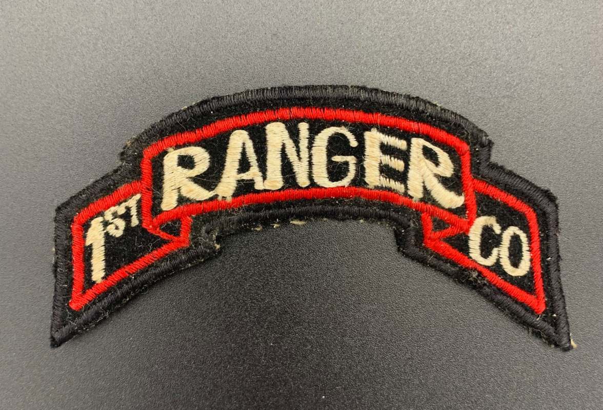 What's the age of this 1st Ranger Company scroll patch? - ARMY AND ...