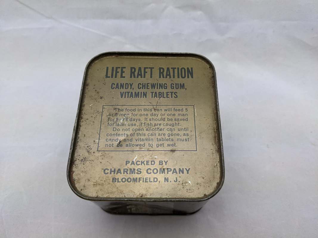 1940-1945 AAF Life Raft Ration Variations - SURVIVAL GEAR - U.S ...