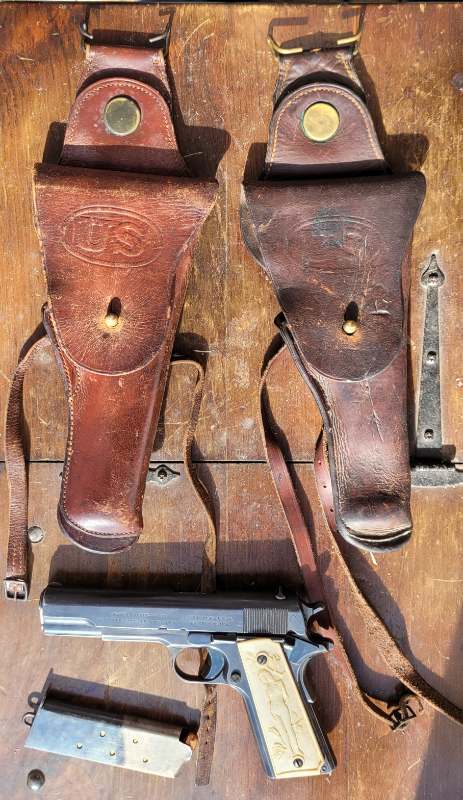 Opinion needed - WW1 Swivel Holsters - FIREARMS - U.S. Militaria Forum