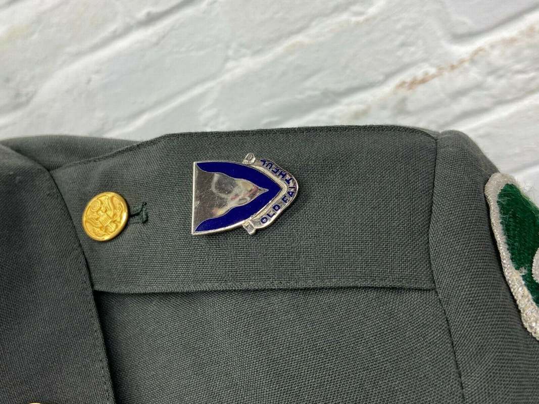 White Merrowed Edge and White Timberwolf 104th Training Division Patch ...