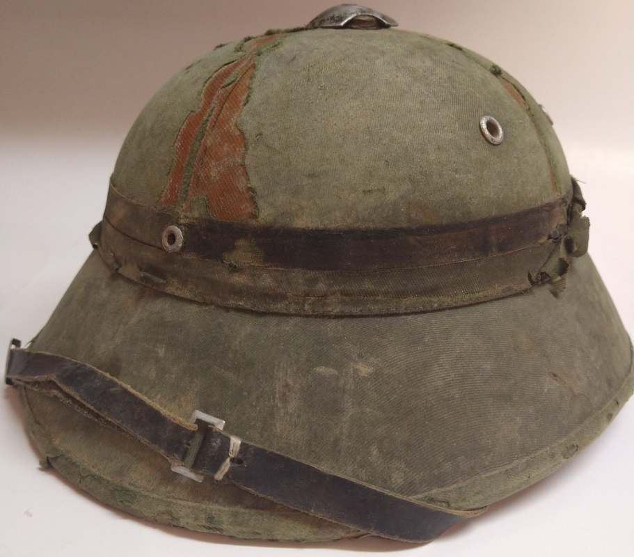 Vietnam Bringback NVA Pith Helmet - SPOILS OF WAR - U.S. Militaria Forum