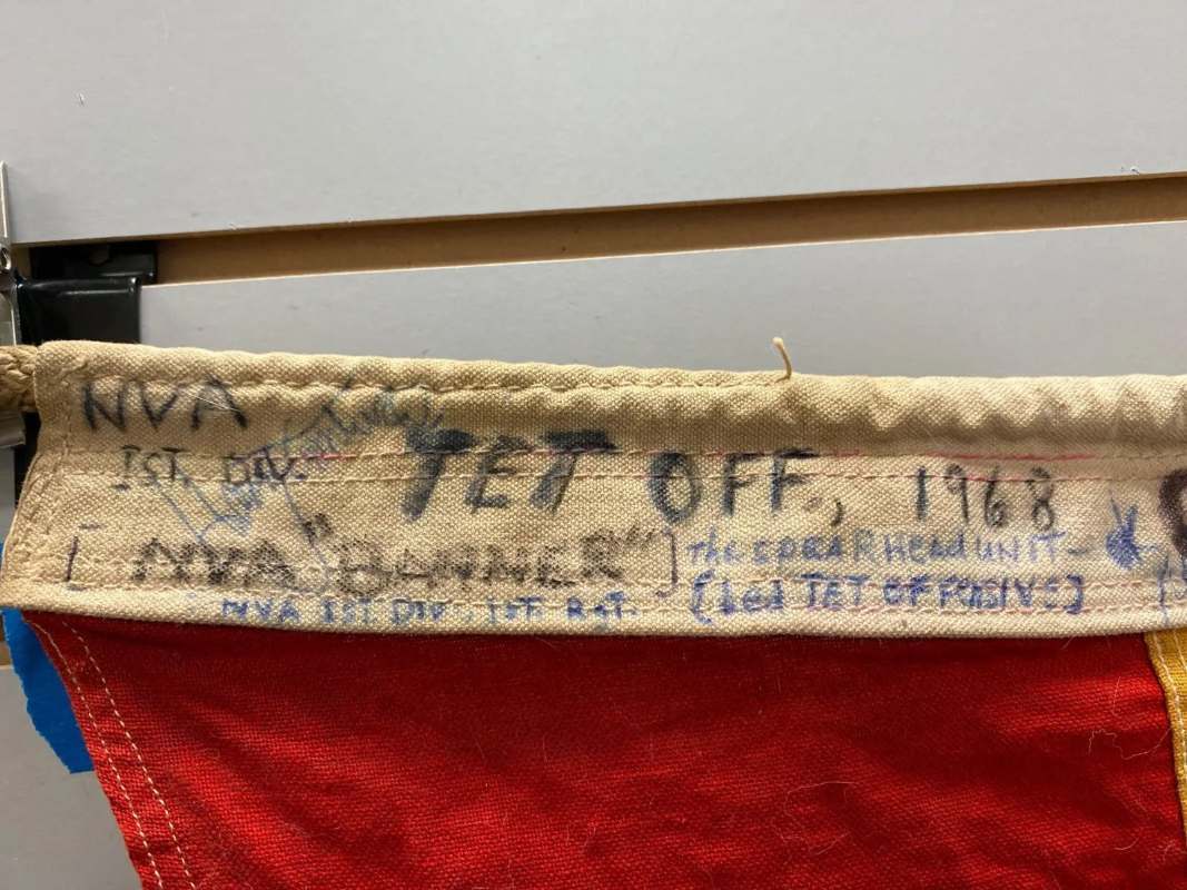 NVA Banner - Captured Tet Offensive 1968 (Seal Team II)?? - SPOILS OF ...