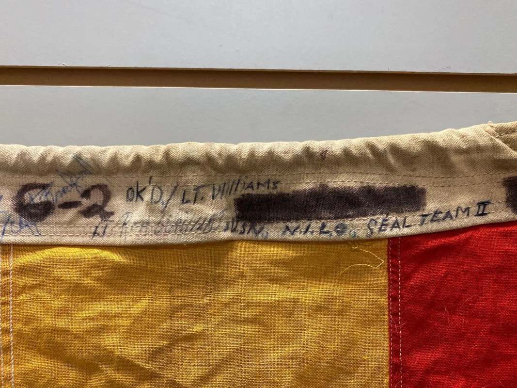 NVA Banner - Captured Tet Offensive 1968 (Seal Team II)?? - SPOILS OF ...