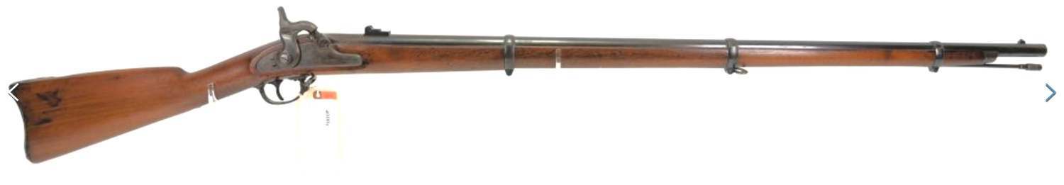 Unique Springfield Model 1863 type I musket--possibly never issued ...