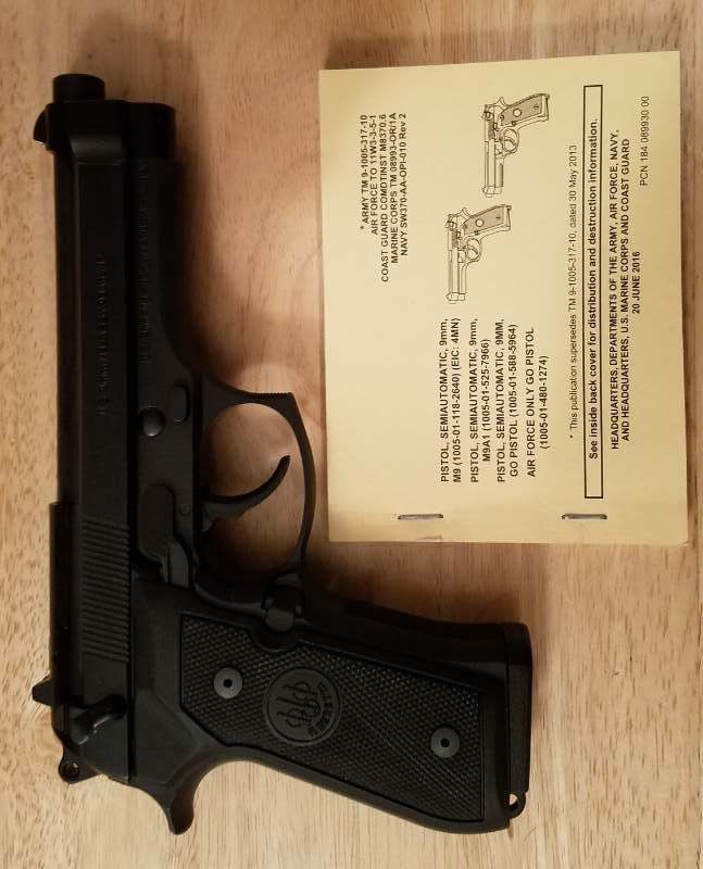 9mm Beretta M9