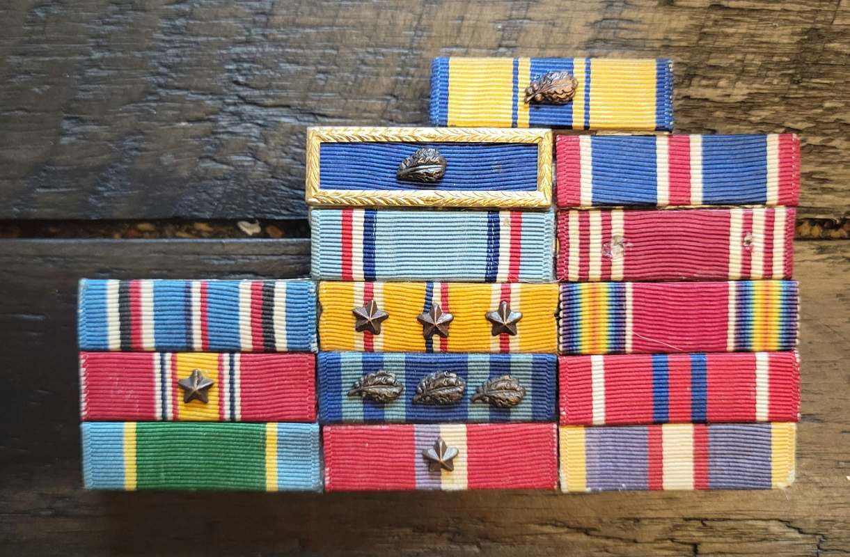 Early Cold War USAF Ribbon Bars - RIBBON BARS - U.S. Militaria Forum