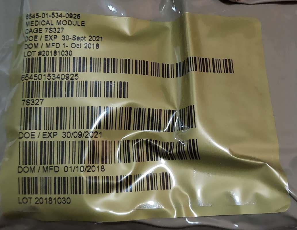 Medical module - SURVIVAL GEAR - U.S. Militaria Forum