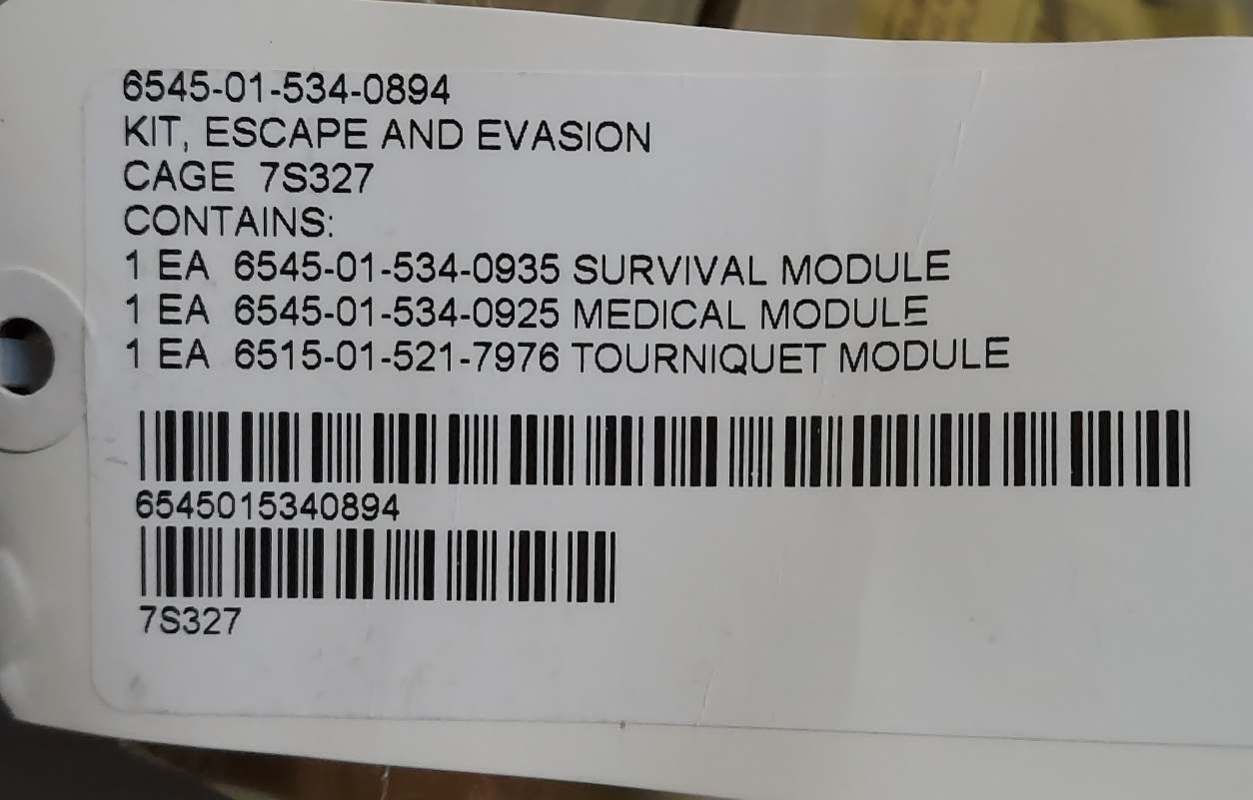 Medical module - SURVIVAL GEAR - U.S. Militaria Forum