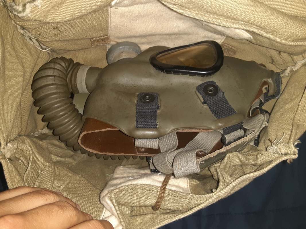 Flea Market M10A1 Training Gas Mask - FIELD & PERSONAL GEAR SECTION - U ...