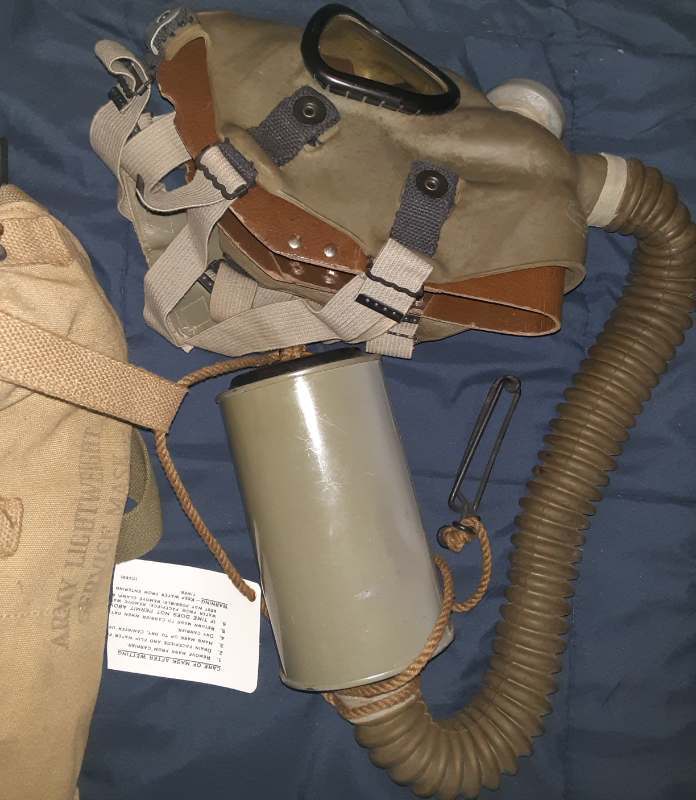 Flea Market M10A1 Training Gas Mask - FIELD & PERSONAL GEAR SECTION - U ...