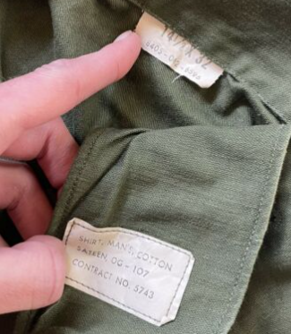 Help identifying Type 2 OG-107 shirt - UNIFORMS - U.S. Militaria Forum