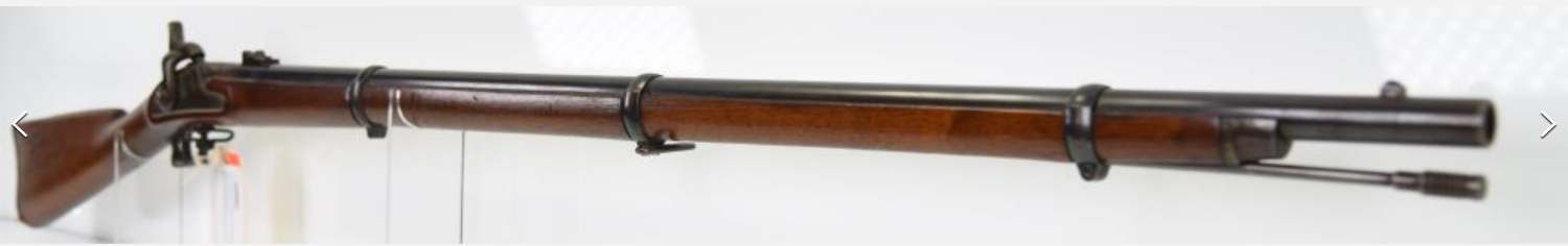 Unique Springfield Model 1863 type I musket--possibly never issued ...