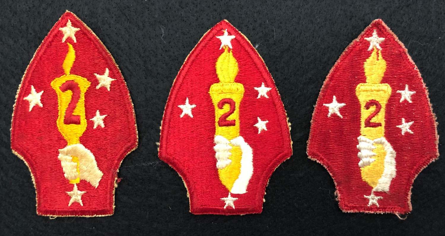 2nd Mar Div, patch variations - MARINES - U.S. Militaria Forum