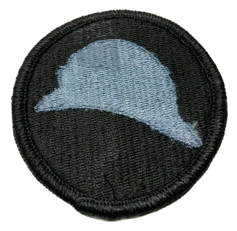 1970s Merrowed Edge 93rd Infantry Division Patch - ARMY AND USAAF - U.S ...