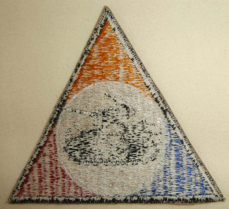 UNKNOWN ARMOURED TRIANGLE. - CAN YOU IDENTIFY THIS PATCH? - U.S ...