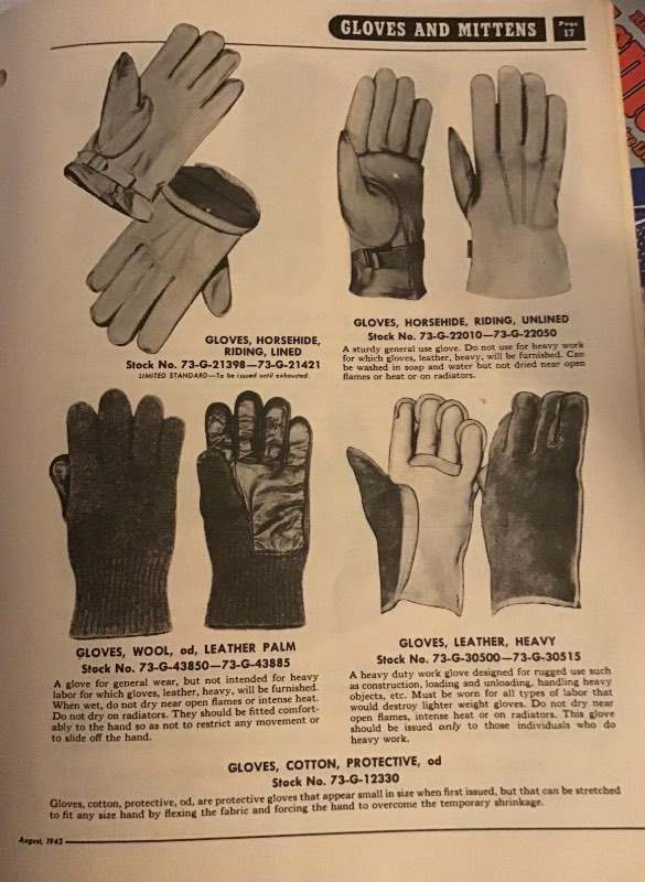 Are these gloves from WWII ? - FIELD & PERSONAL GEAR SECTION - U.S ...