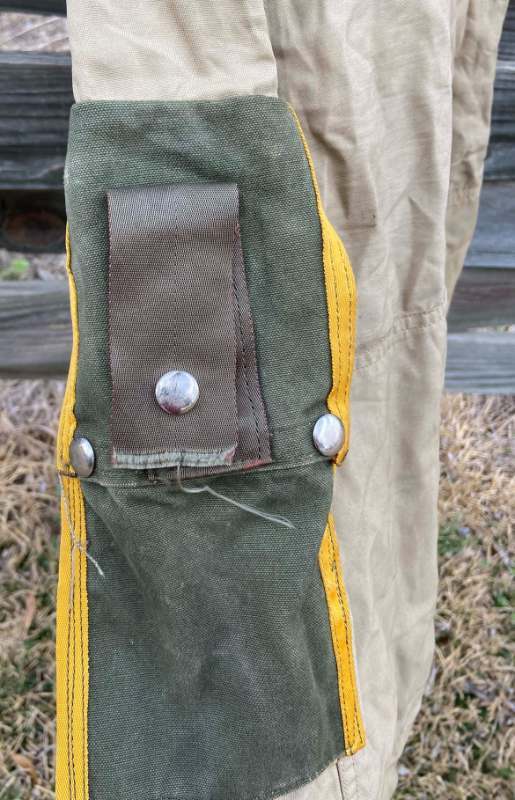 1966 VT-25 flight suit with rigger added pockets - FLIGHT CLOTHING - U ...