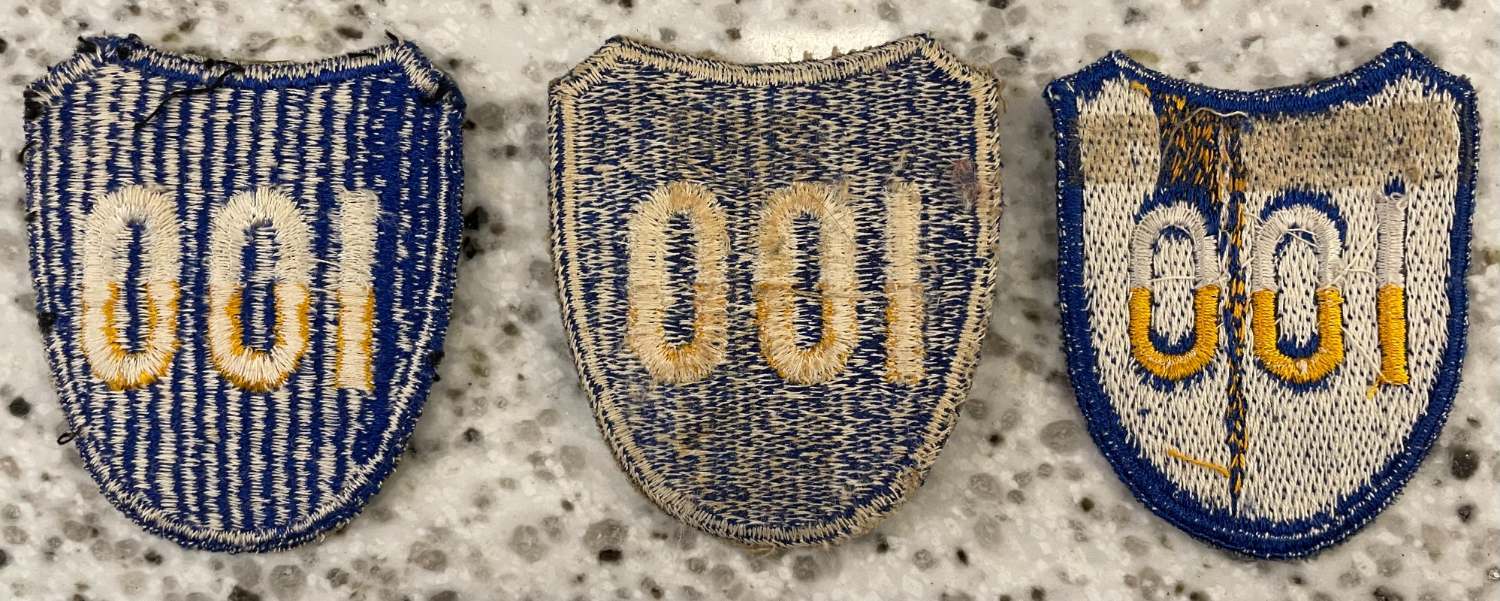 100th Division patch variation identification - help please :) - ARMY ...