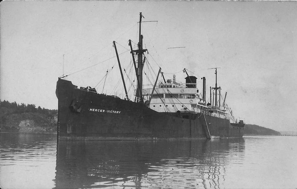 S.S. Mercer Victory Jim Buoy Life Ring Merchant Marine - MILITARY SHIPS ...