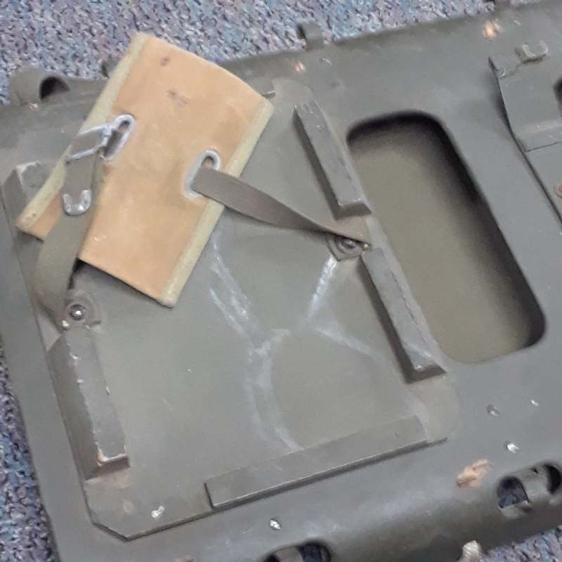 1943 plywood pack board with brackets - FIELD & PERSONAL GEAR SECTION ...