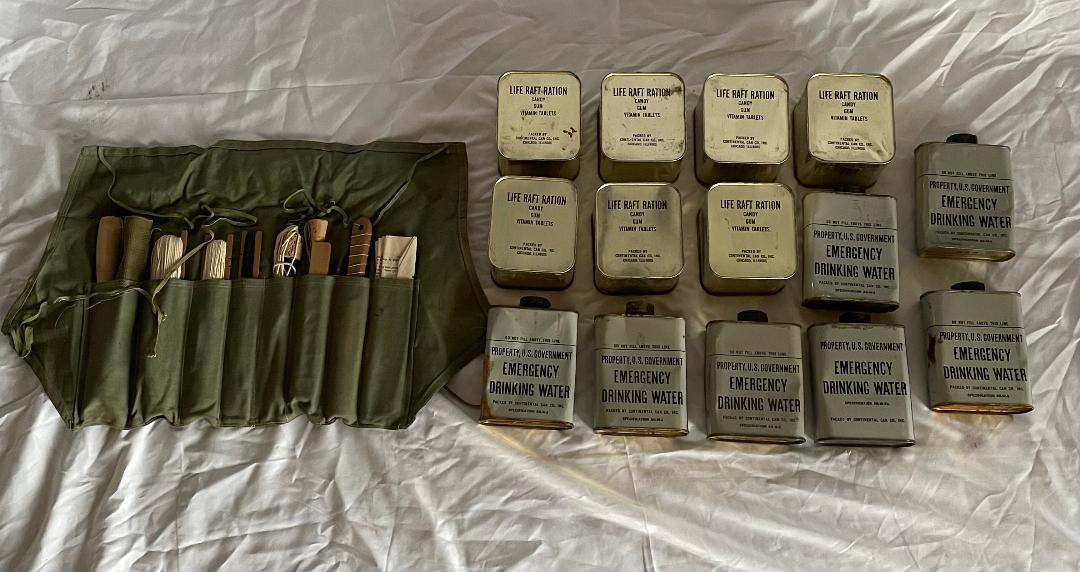 1940-1945 AAF Life Raft Ration Variations - SURVIVAL GEAR - U.S ...
