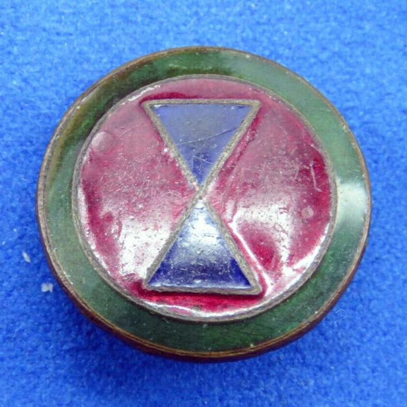 7th Infantry Division DUI - Original Japanese Made Insignia - Made from ...