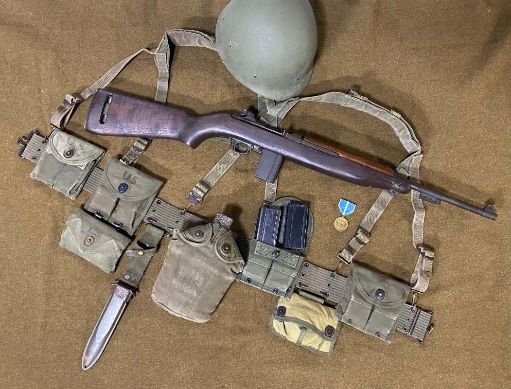Korean War Web Gear Setup - FIELD & PERSONAL GEAR SECTION - U.S ...