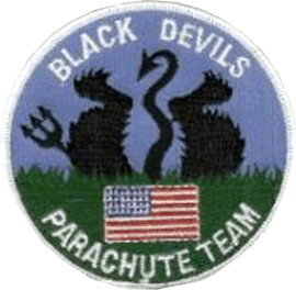 Need to know what unit BLACK DEVILS PARACHUTE TEAM patch belongs to ...