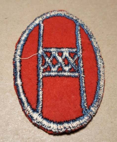 WWI or WW2 30th Div Patch? - ARMY AND USAAF - U.S. Militaria Forum