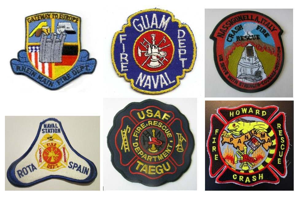 MILITARY FIRE DEPARTMENT Patches - Badges - Page 3 - MISCELLANEOUS ...