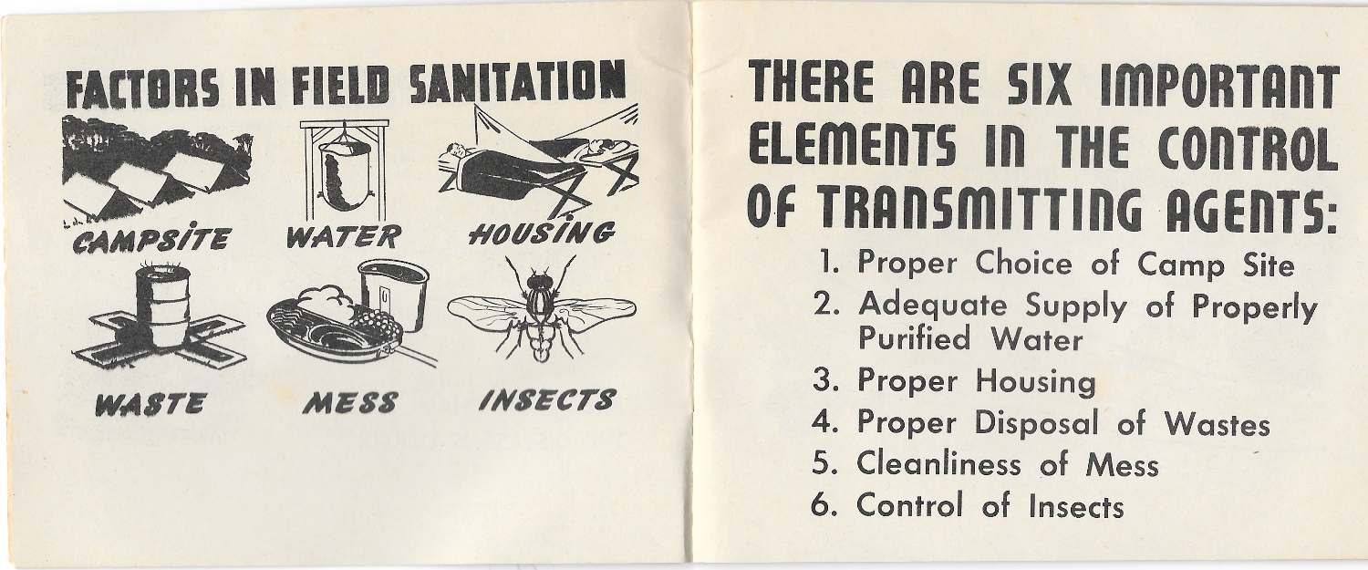 Military Sanitation in the Field, Army Air Forces, 1943 - EPHEMERA ...