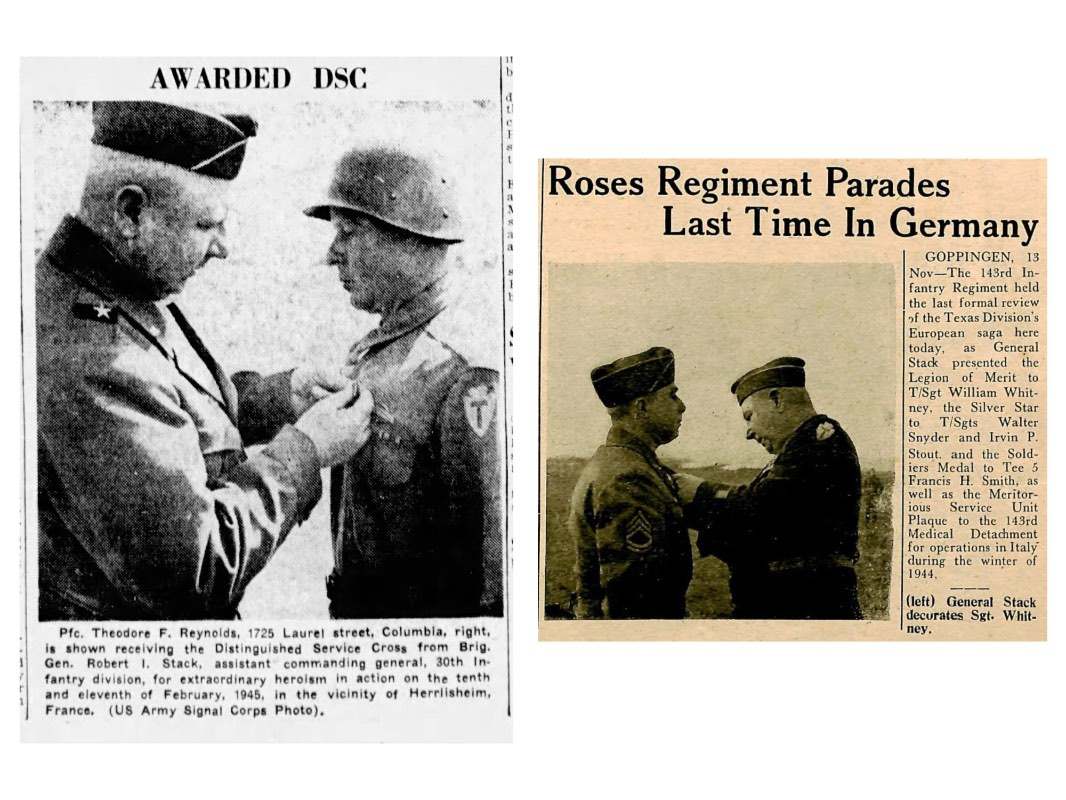 Ike Jacket of Brigadier General Robert Stack- Assistant Commanding ...