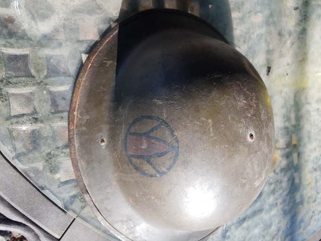 89th division helmet - M1917 & M1917A1 HELMETS - U.S. Militaria Forum