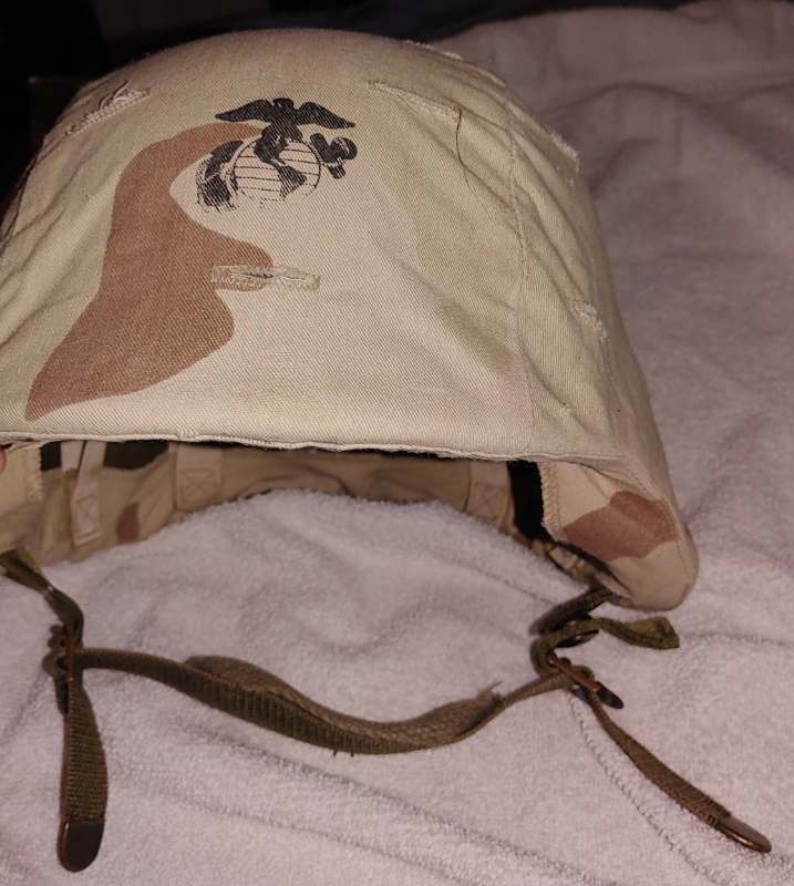 Named USMC PASGT Helmet Cover - MODERN COMPOSITE HELMETS - U.S ...