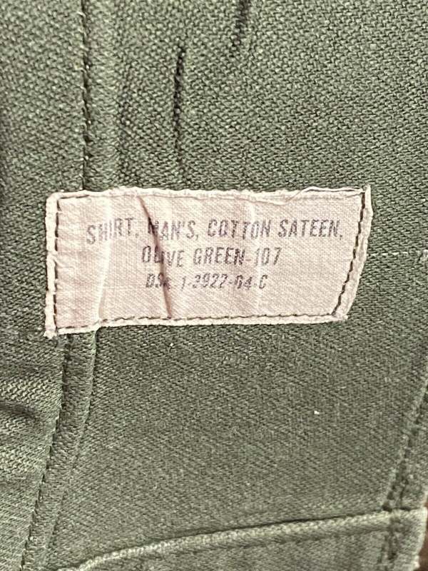 Help identifying Type 2 OG-107 shirt - UNIFORMS - U.S. Militaria Forum